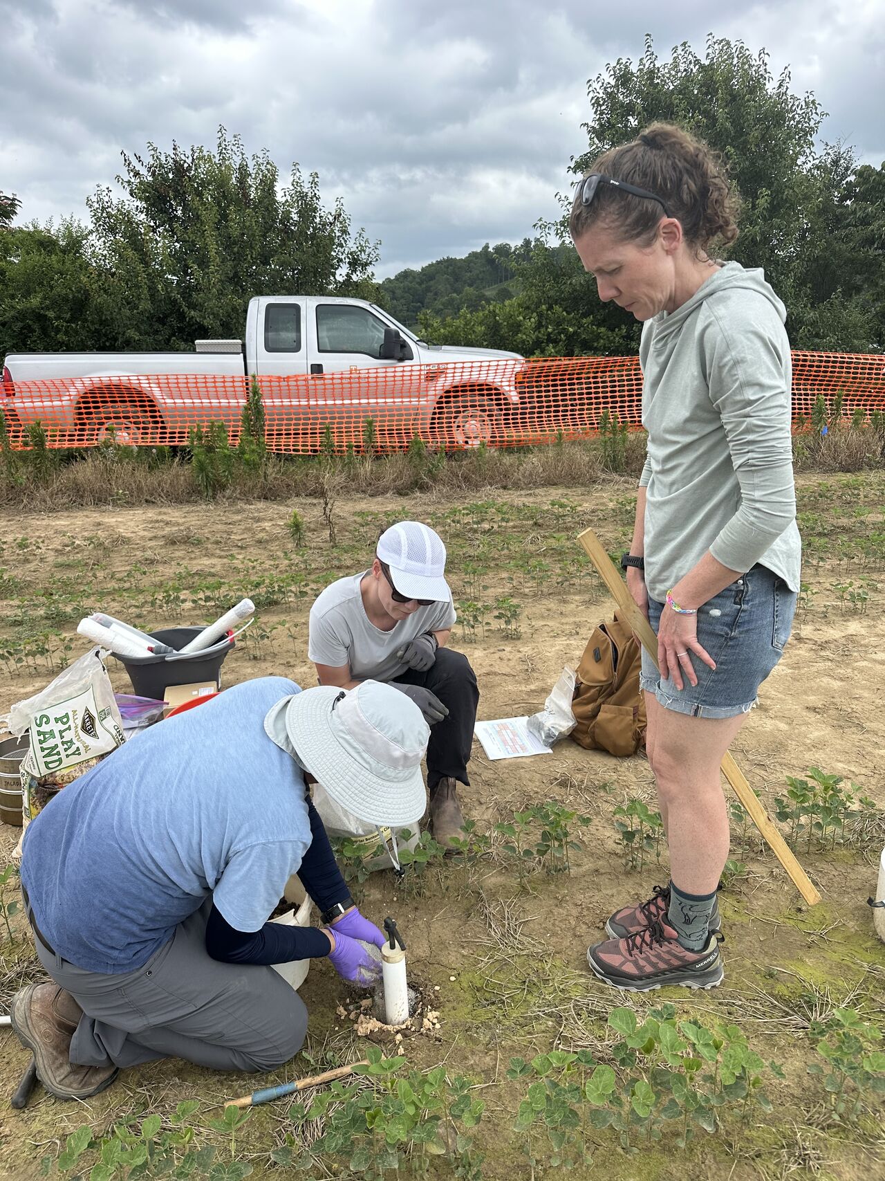 Field Experiment Launched with Installation of Pore Water Samplers ...